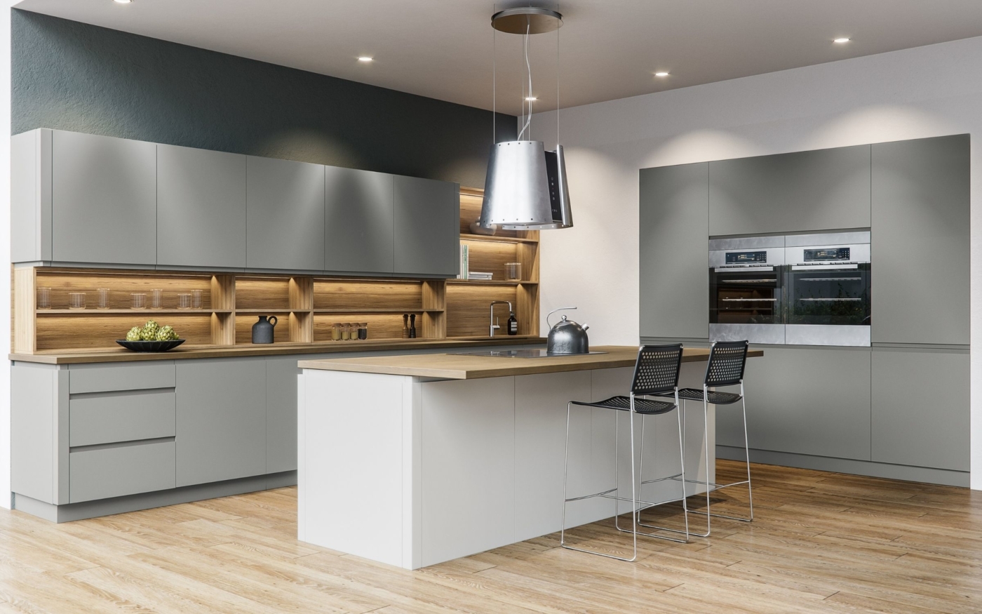 Handleless Kitchen Design In London | The London Kitchen Co.